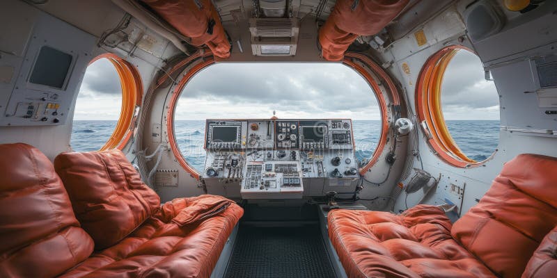 Exploring the Deep Blue from a Cozy Submersible Cabin with Panoramic ...