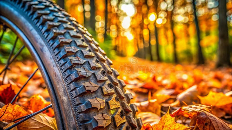 Exploring the Deep Texture and Durable Design of a Mountain Bike Tire ...