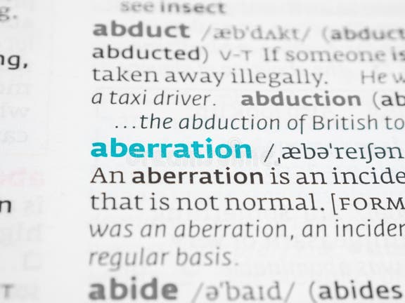 Exploring the Definition of Aberration and Usage in Various Contexts As ...