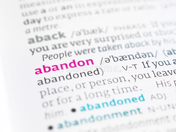 Exploring the Definition and Various Connotations of the Word Abandon ...