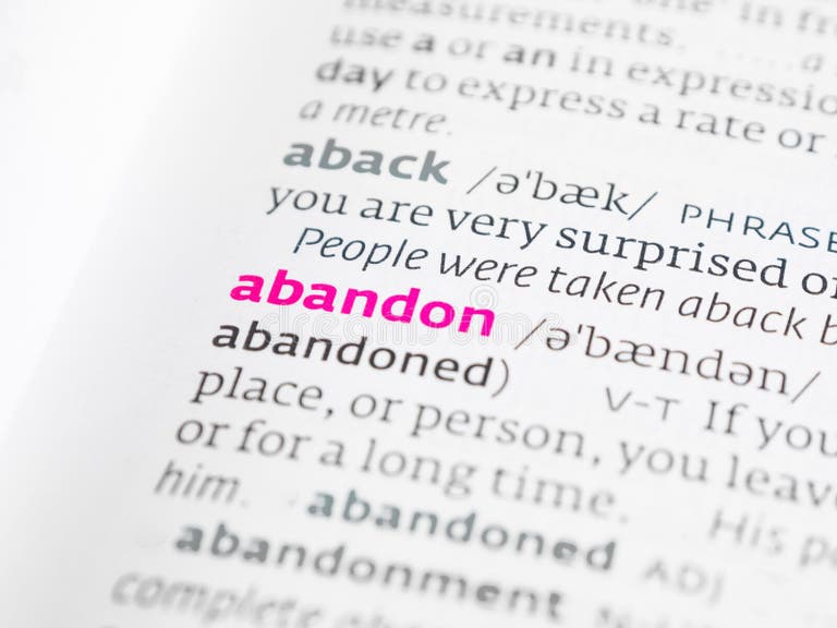 Exploring the Definition and Various Connotations of the Word Abandon ...