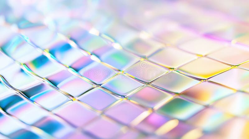 Intricate Reflections on a Digital Camera Sensor Plate Showcasing ...