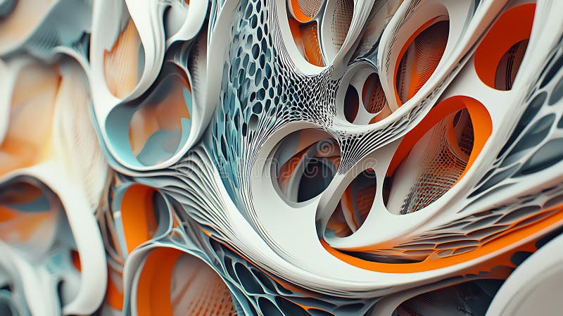 Exploring the Depths of Abstract Textures a Journey through Flowing ...