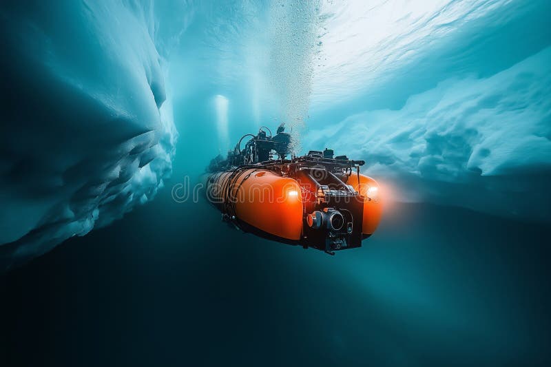 Exploring the Depths with Advanced Underwater Drones in Icy Waters ...
