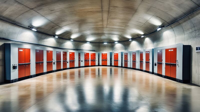 Exploring the Depths: Inside a Nuclear Bunker S Command Center Stock ...