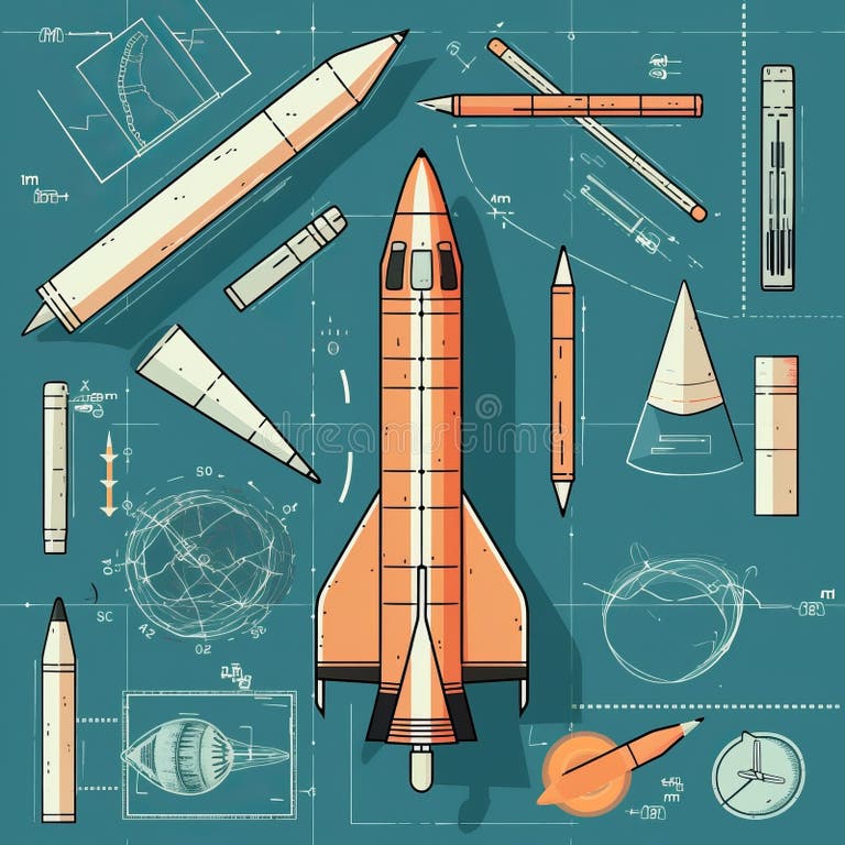 Exploring the Depths of Rocket Science: a Creative Depiction of Math ...