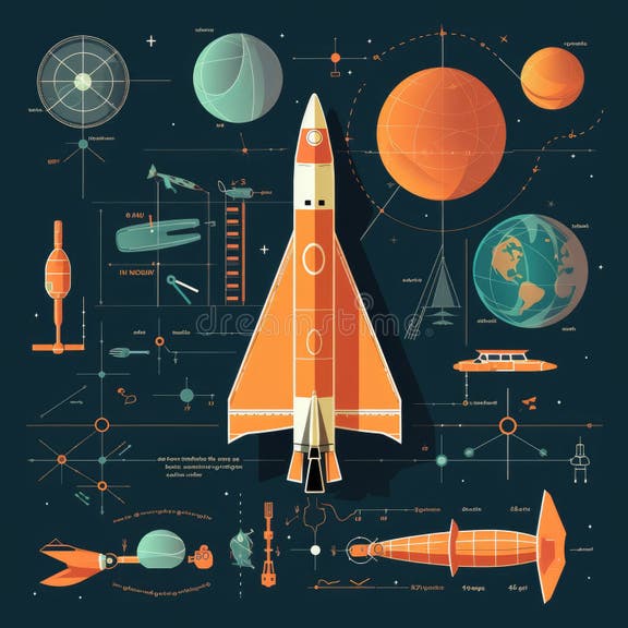 Exploring the Depths of Rocket Science: a Creative Depiction of Math ...