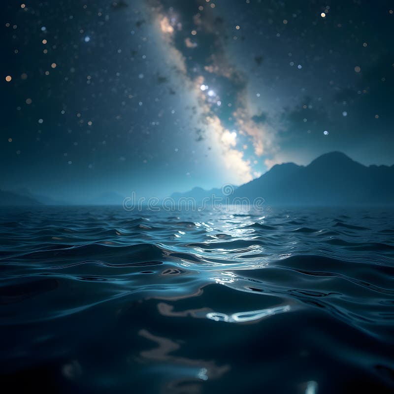 Exploring the Depths of Space a Mesmerizing Grainy Capture for Stock ...