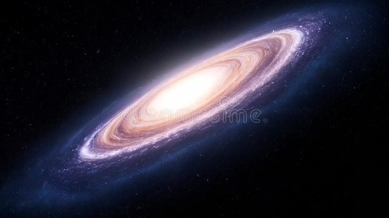 Observing Galaxy Formation with Stunning Visuals in Deep Space Stock ...