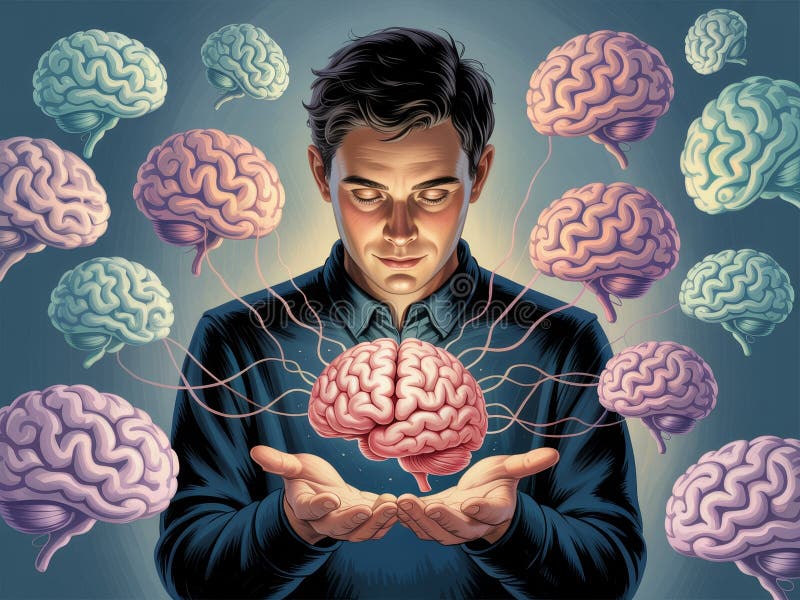 Exploring the Depths of Thought through a Surreal Connection with ...