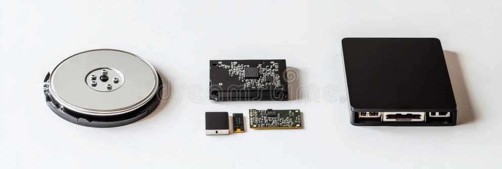 Exploring Different Types of Electronic Storage Devices Including Hard ...