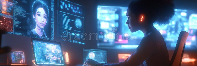 Exploring Digital Avatars in a Modern Workspace with Immersive ...