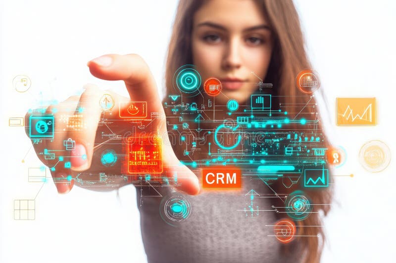 Exploring Digital Connections through CRM Visual Elements in a Modern ...