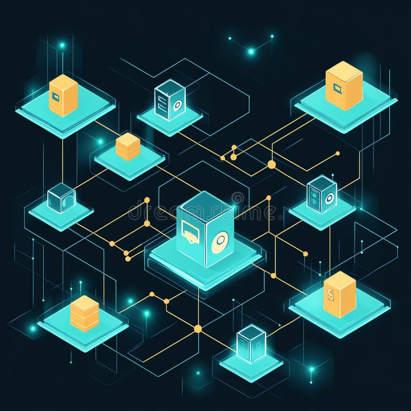 Exploring Digital Connectivity in Modern Technology through Graphic ...
