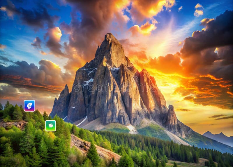 Exploring Digital Document Formats in Stunning Mountain Landscape ...