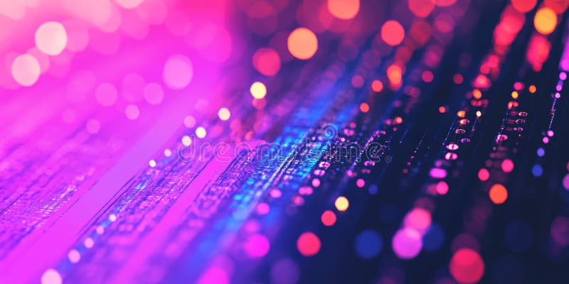 Exploring Digital Illumination: a Vibrant Abstract Visual Technology ...