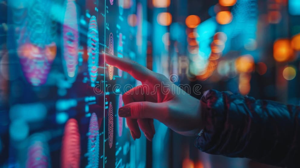 Exploring Digital Interfaces with Interactive Technology in a Vibrant ...