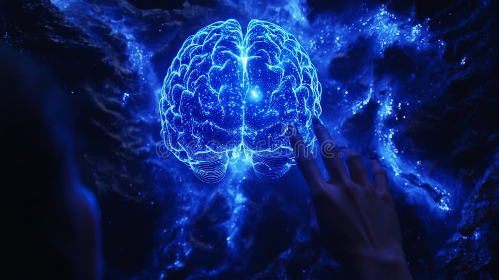 Exploring the Digital Mind Hand Interacts with Holographic Brain in ...