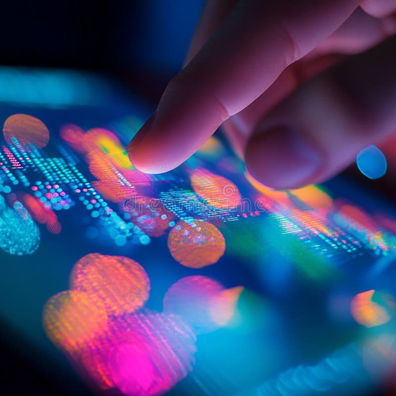 Exploring the Digital World E Commerse Stock Photo - Image of hightech ...