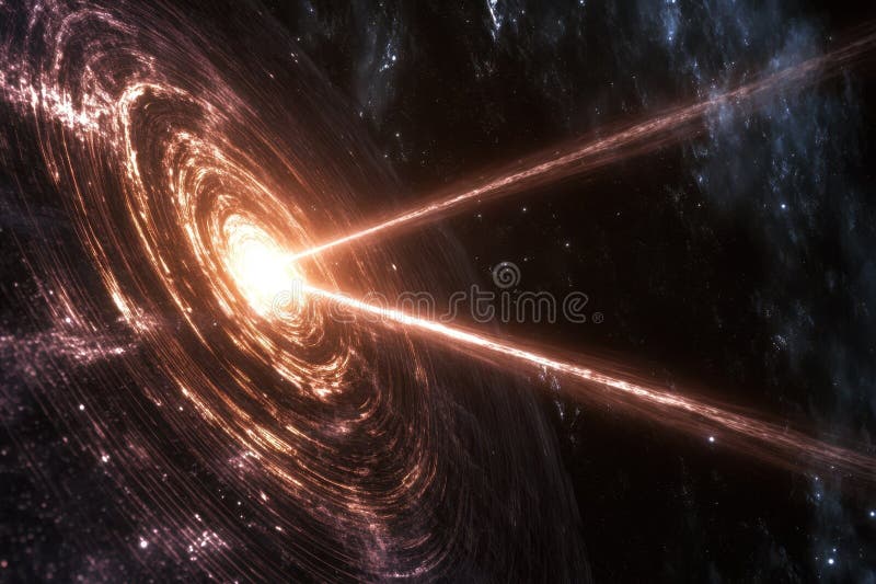 Exploring a Distant Galaxy with a Massive Black Hole and Its Energy ...