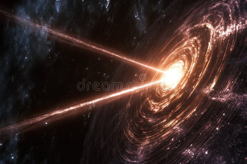 Exploring a Distant Galaxy with a Massive Black Hole and Its Energy ...