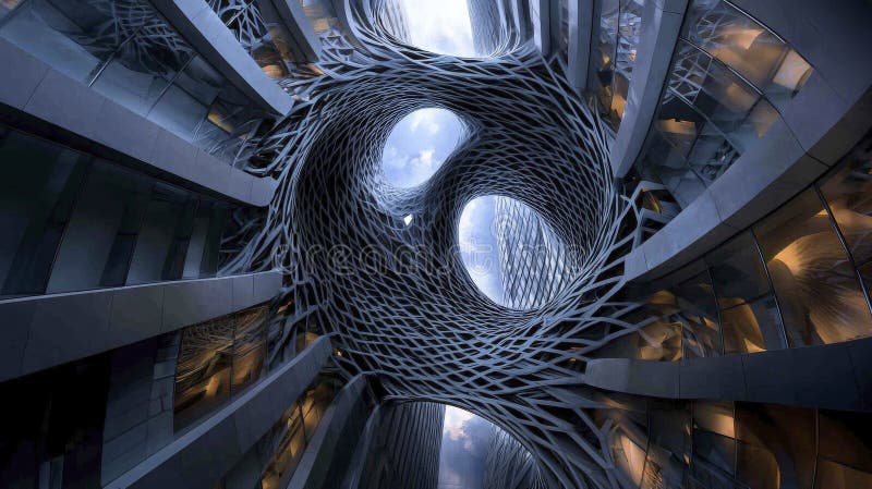 Exploring Distorted Architectural Surfaces Modern Urban Environment ...