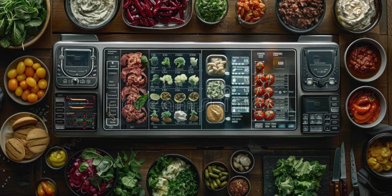 Exploring a Diverse Array of Ingredients on a High-tech Culinary ...