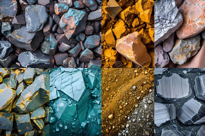 Exploring Diverse Rock Textures: a Visual Journey through Color, Form ...