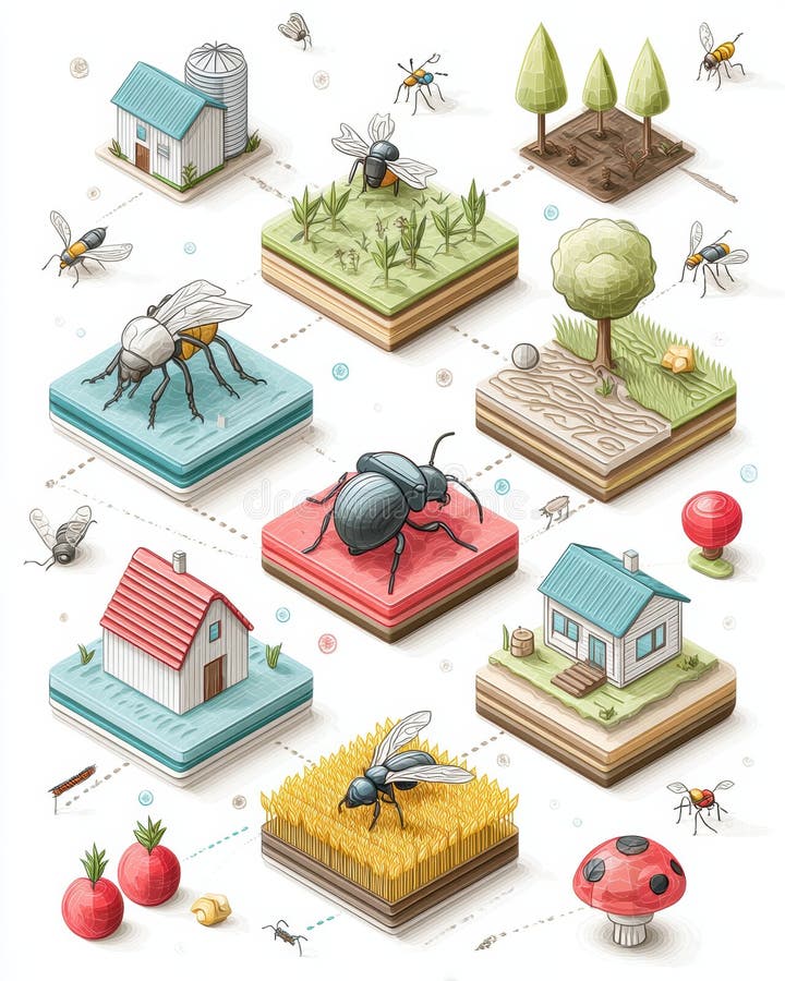 Exploring a Diverse World of Insects through Informative Illustrations ...