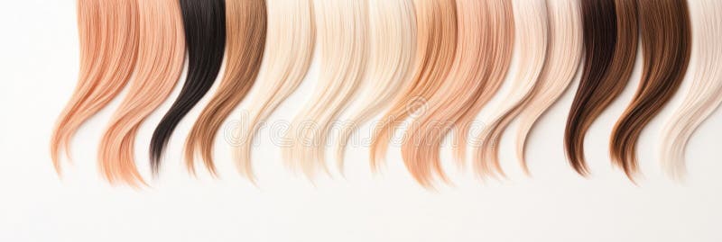 Exploring Diversity in Hair Colors through a Minimalist Illustration of ...