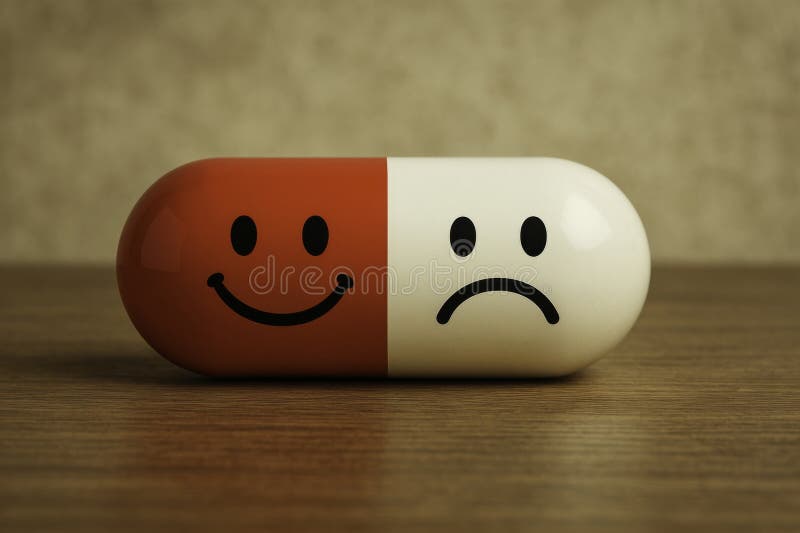 Exploring the Dual Emotions a Unique Happy and Sad Capsule Depicting ...