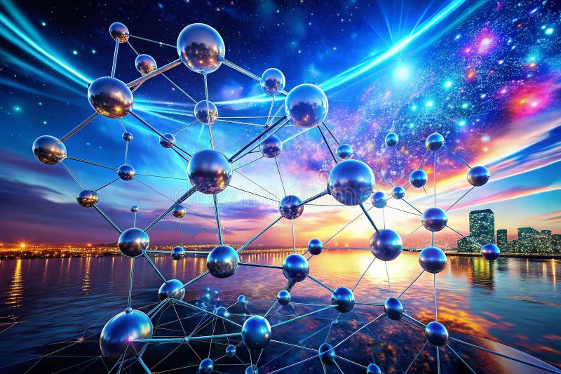 Exploring the Dynamic Bonds of Hydrogen a Futuristic Visualization of ...