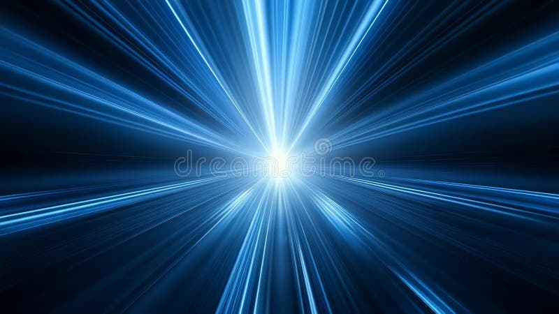 Exploring the Dynamic Flow of Radiant Blue Light Beams Stock Video ...