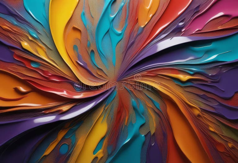 Exploring the Dynamic Interplay of Colors and Textures Stock ...