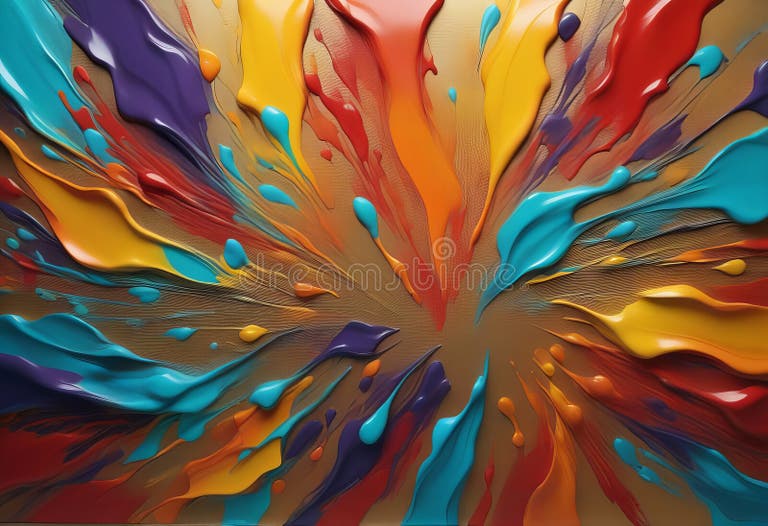 Exploring the Dynamic Interplay of Colors and Textures Stock ...