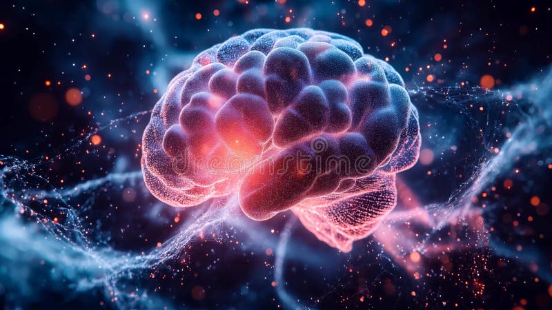 Exploring the Dynamics of the Human Brain in a Digital Realm Stock ...