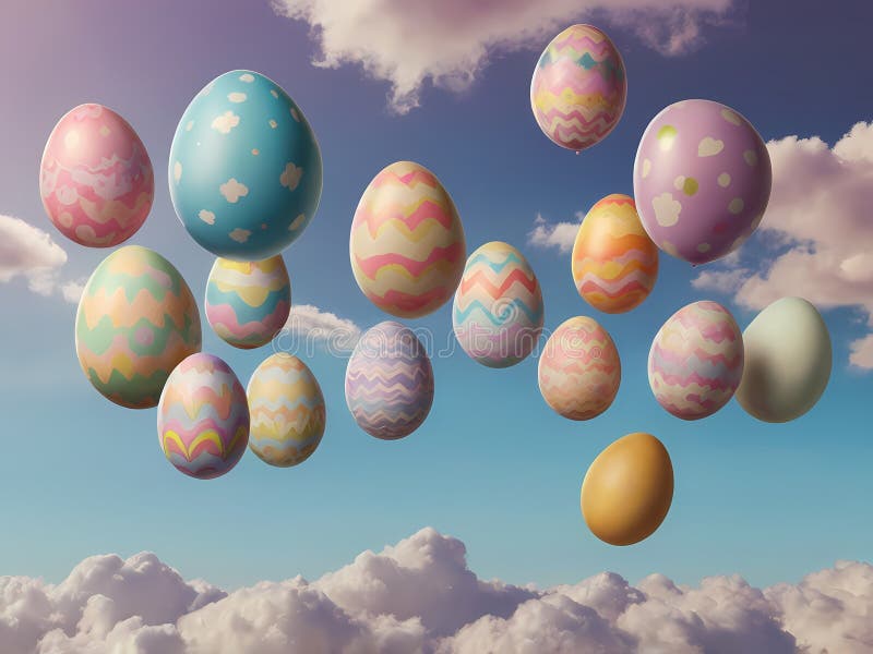 Exploring Easter’s Most Iconic Tradition Stock Illustration ...