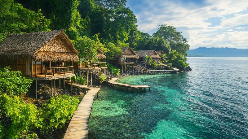 Exploring Eco-friendly Destinations for Nature Lovers. Stock Image - Image of island, lovers ...