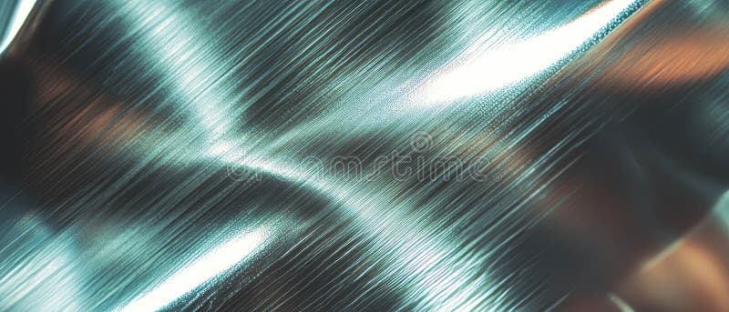 Exploring the Elegance of Brushed Aluminum with Fine Lines and Metallic ...