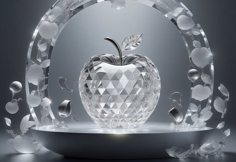 Exploring the Enchanting Crystal Apple Artwork by Yukisakura in ...