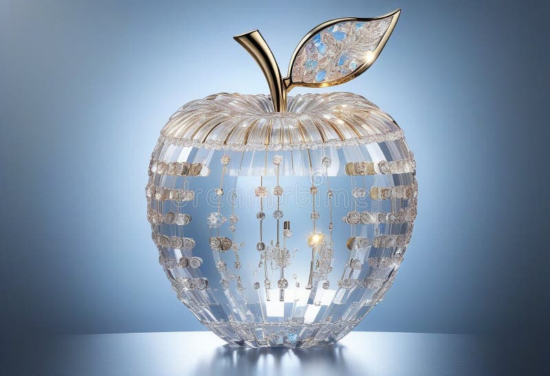 Exploring the Enchanting Crystal Apple Artwork by Yukisakura in ...