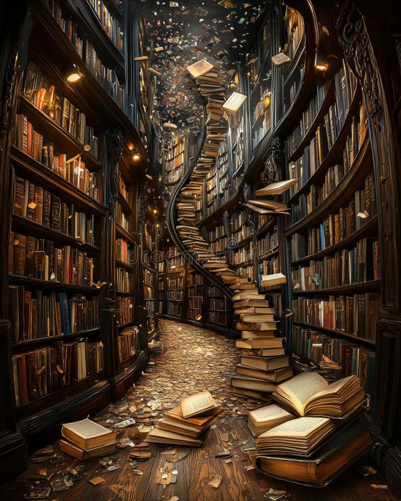 Exploring Endless Knowledge through a Long Row of Books in a ...