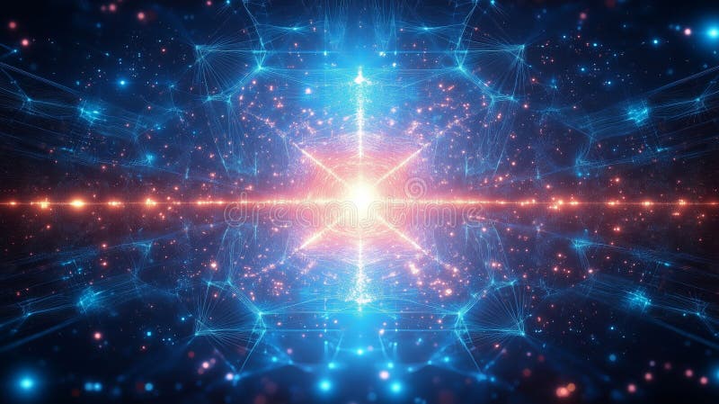 Exploring the Energetic Dynamics of Cosmic Space Phenomena Stock ...