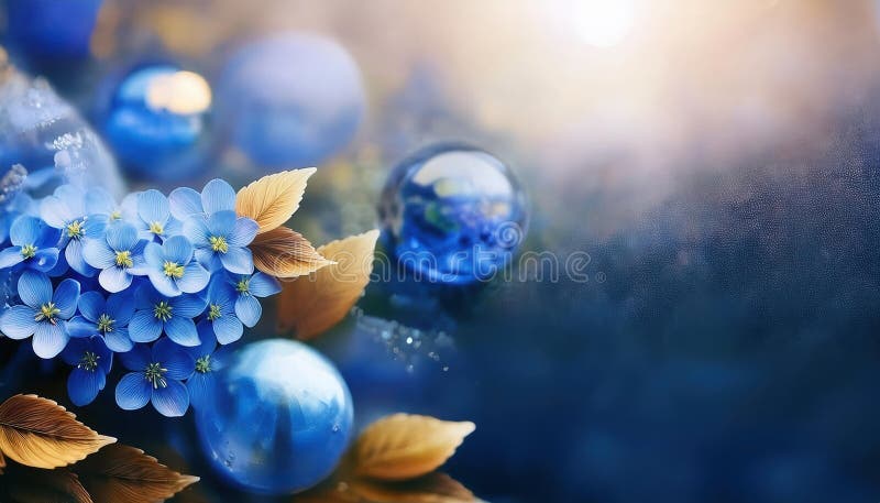 Exploring the Essence of Nature through Water Elements with Blue ...