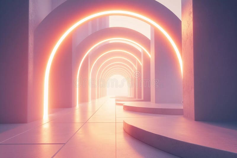Exploring Ethereal Corridors Illuminated by Gradient Volumetric Light ...