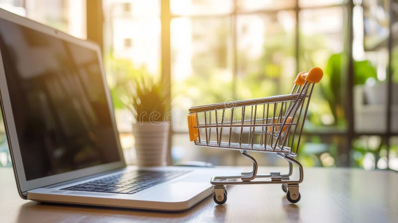 Exploring the Evolution of Shopping with a Laptop and a Miniature Cart in a Dynamic 3D ...