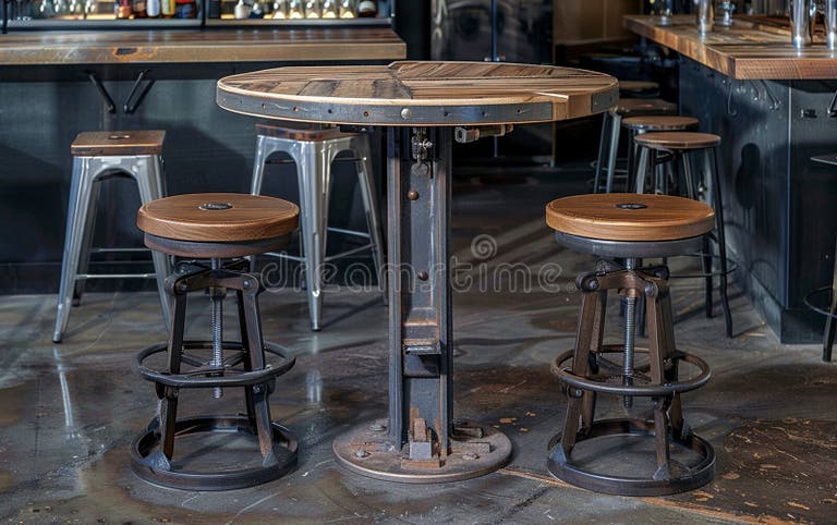 Exploring the Evolution of Tavern Culture -Generative Ai Stock Photo - Image of table, progress ...