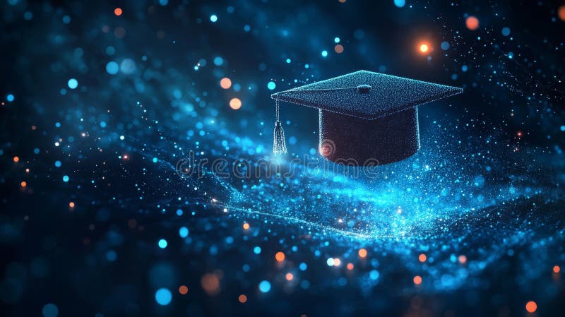 Exploring the Exciting Realm of Virtual Education with a Graduation Cap ...