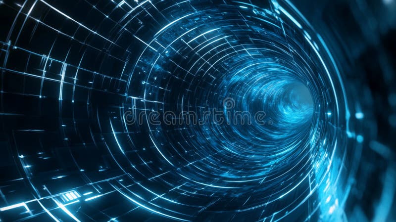 Exploring the Fabric of Spacetime: a Visualization of a Wormhole Stock ...