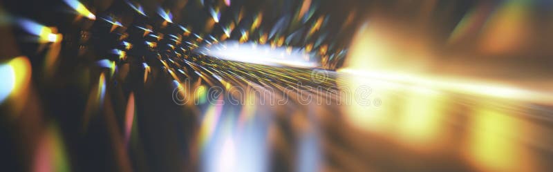 Understanding the Diffraction of Light with Vibrant Colors Radiating ...